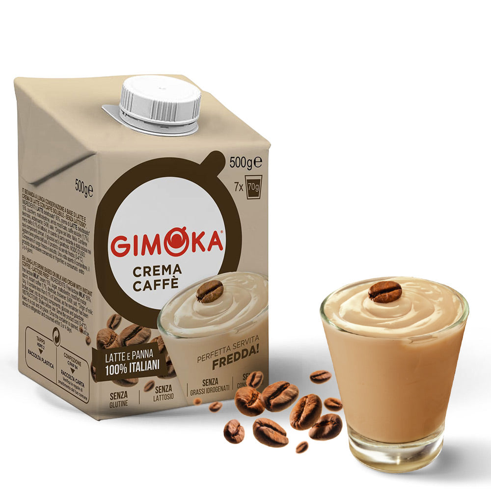 Crema caffè fredda Gimoka senza lattosio e senza glutine – Caffe.com