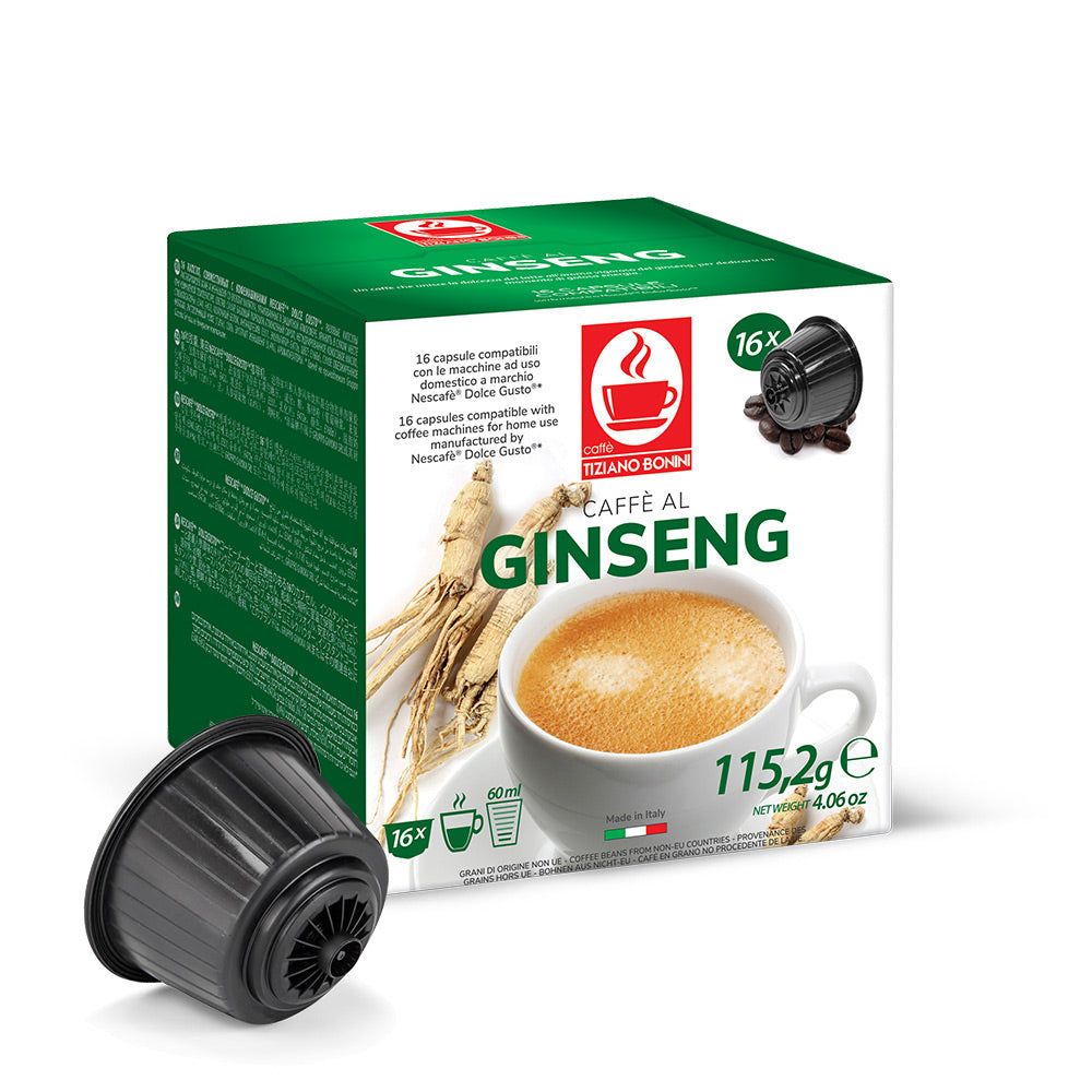 Caffè Bonini bevanda al Ginseng in capsule compatibili NESCAFÉ® Dolce ...
