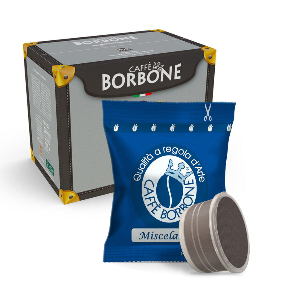 Caffè Borbone Miscela Blu Coffee Capsules Compatible Lavazza Espresso ...