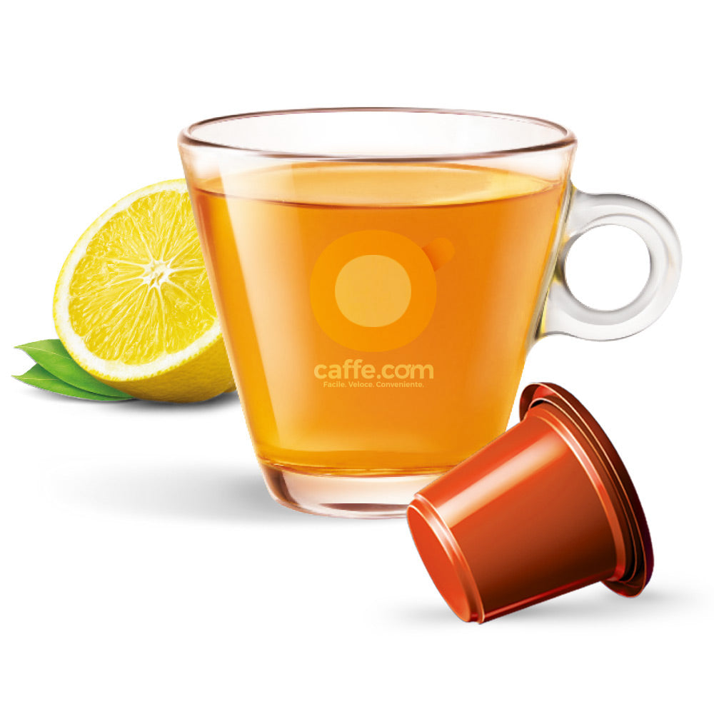 Coffee Bonini Lemon Tea Nespresso Compatible Tea and Herbal Tea ...